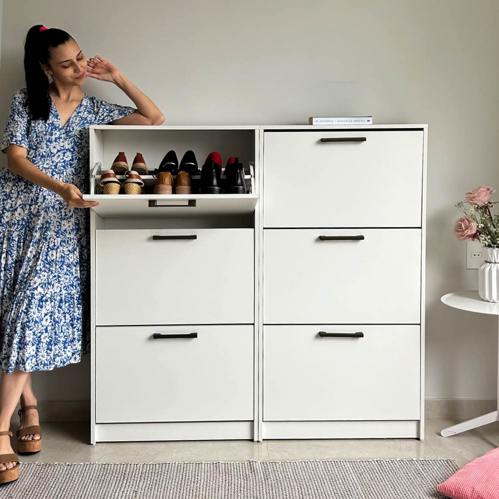 Set Zapateras PLUS blanco – openhogar