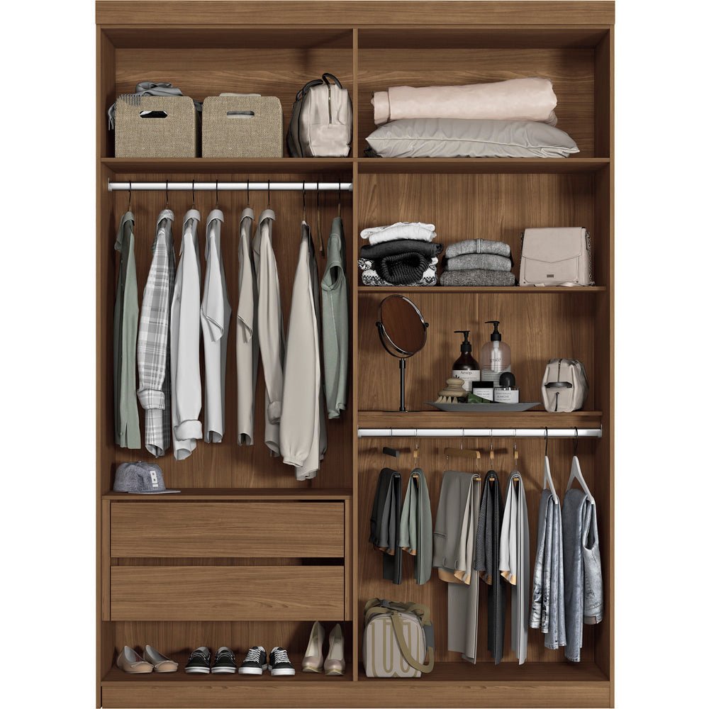 Guardarropa BRUNE gris – Open Hogar